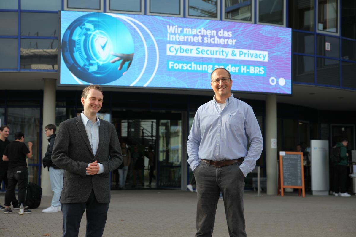 Forscher der H-BRS für ihre Arbeit zu mehr Sicherheit im Internet ...